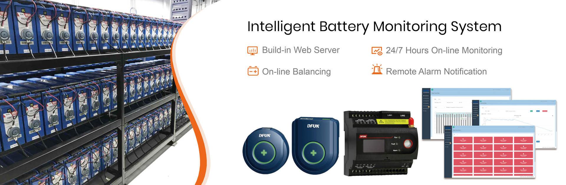 VLA VRAL Nicad Battery Monitoring Solution Battery SOC Health System ...